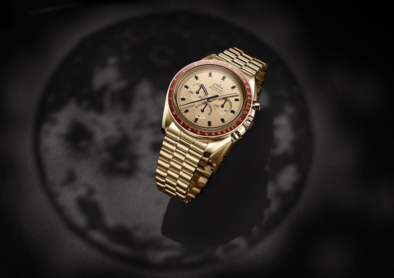 Omega celebrates 50 years of man on the moon with the Speedmaster