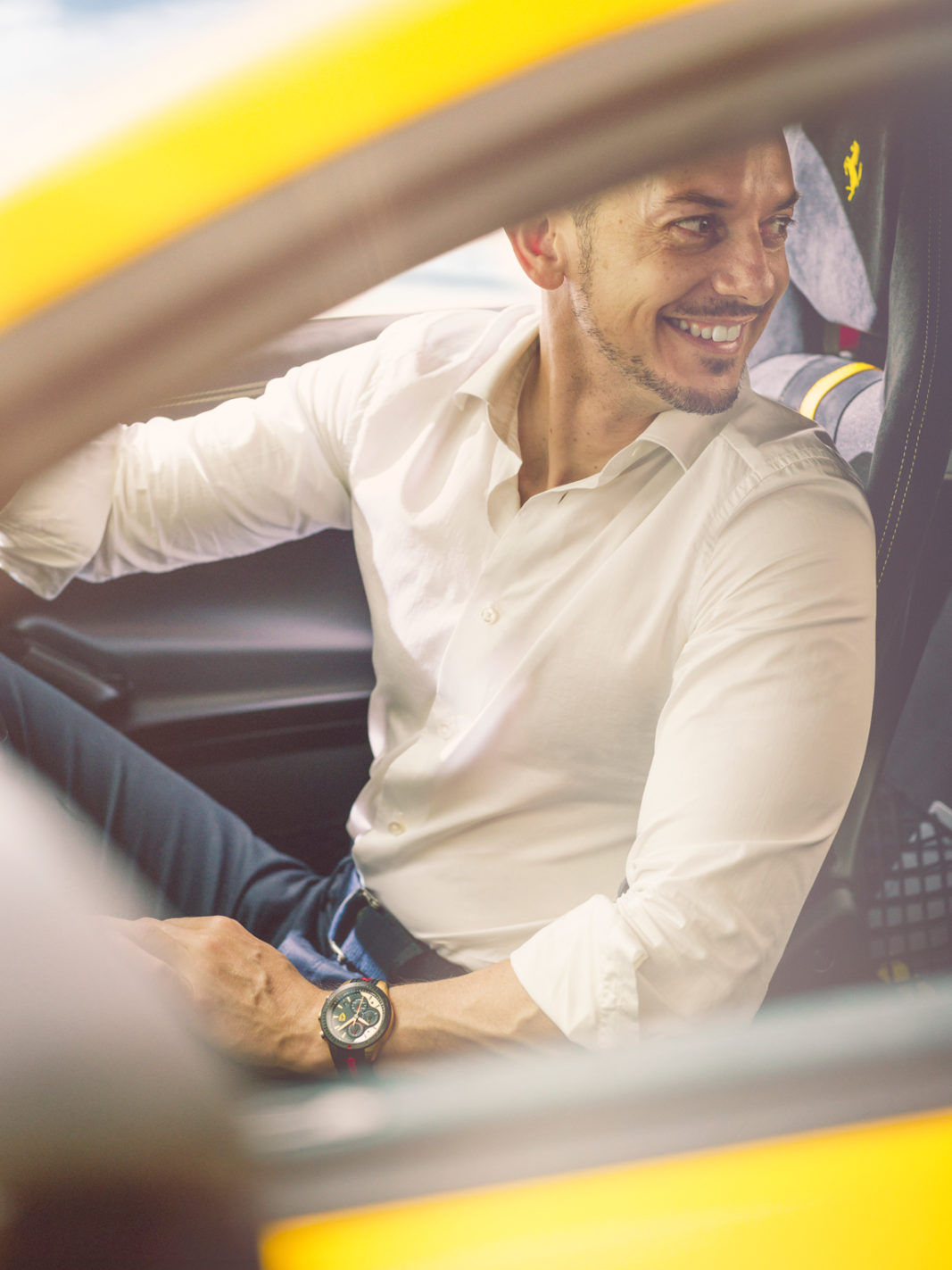 How Martin Berry keeps time in his races with Scuderia Ferrari