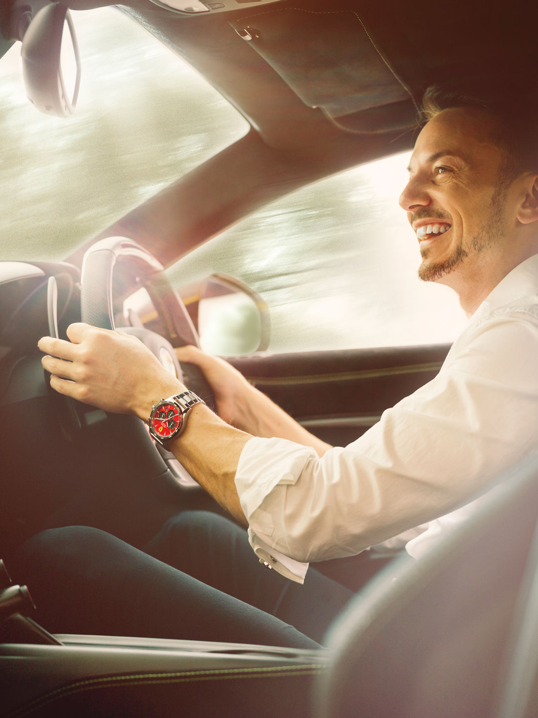 How Martin Berry keeps time in his races with Scuderia Ferrari