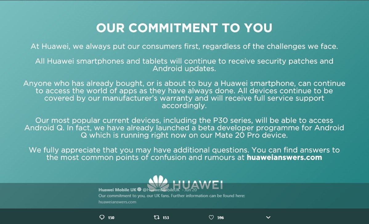 Why a ban on Huawei isn't going to stop them in their tracks
