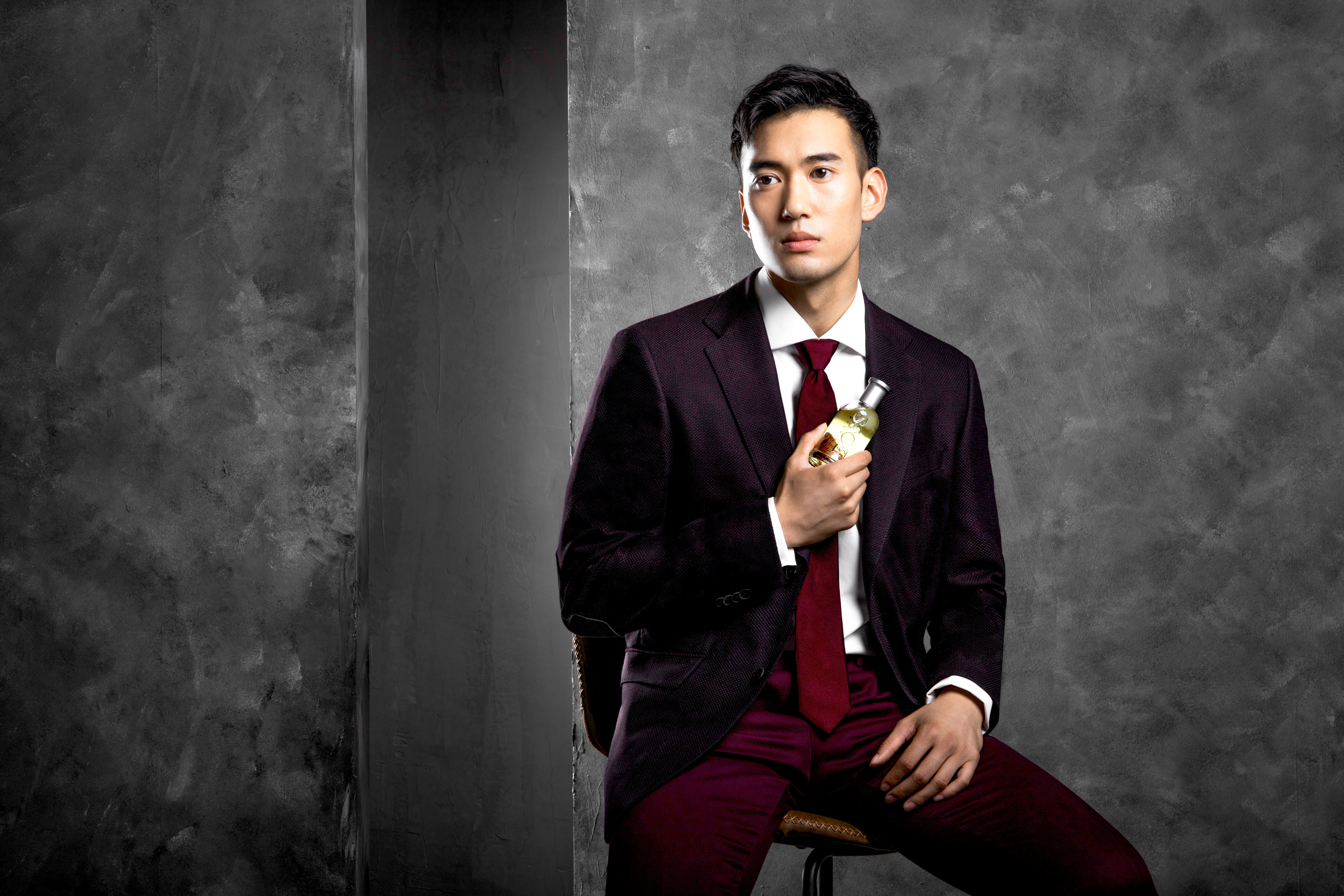 Alexander Yue plays multiple roles as BOSS Bottled's Man of Today