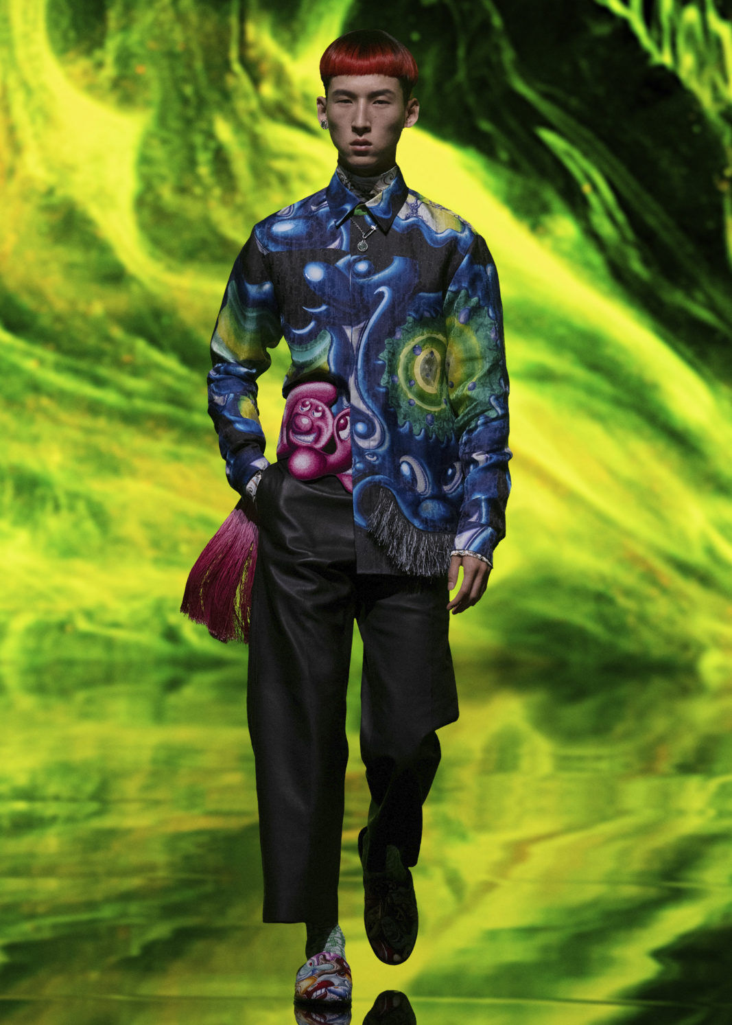 Dior Men's Fall 2021 Collection Goes Hypercoloured And Hyperreal