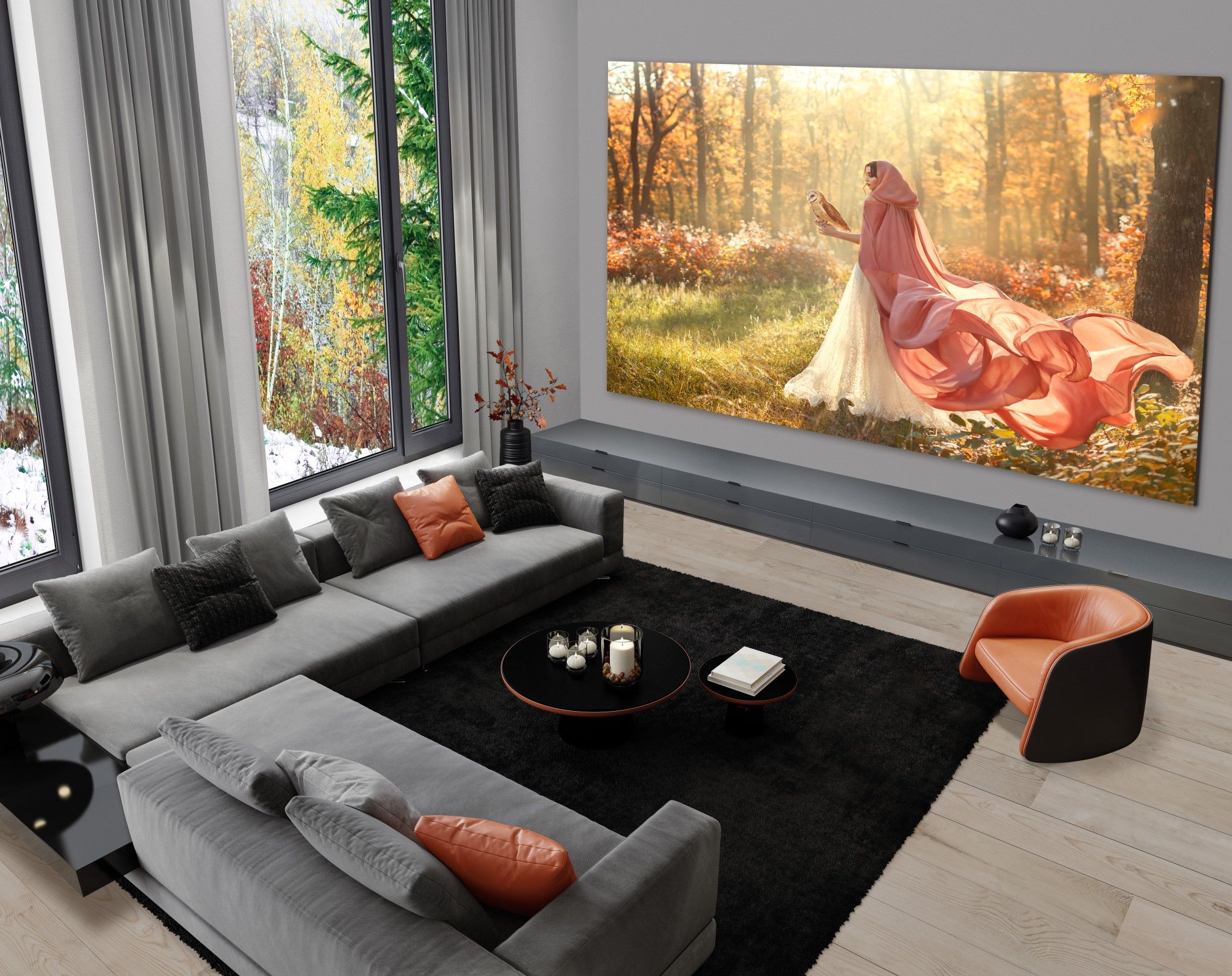 LG Reveals New Wall-Sized Display Dubbed The Extreme Home Cinema