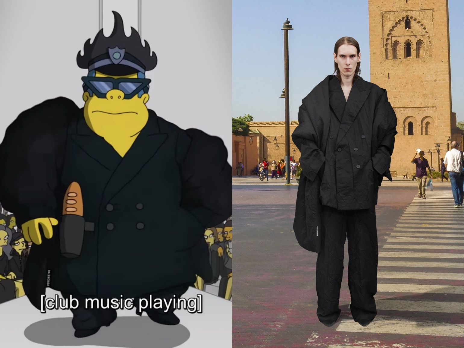 All The Looks From The Balenciaga x The Simpsons Episode All The Looks From The Balenciaga x The Simpsons Episode