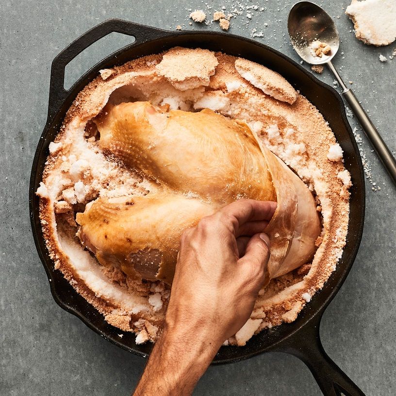 The Best Way To Salt Roast A Turkey, According To A Chef