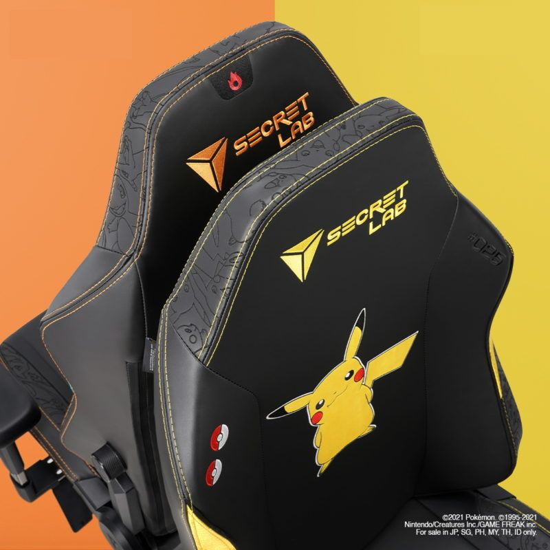 Take A Seat With Pikachu With The Secretlab Pokémon Collection