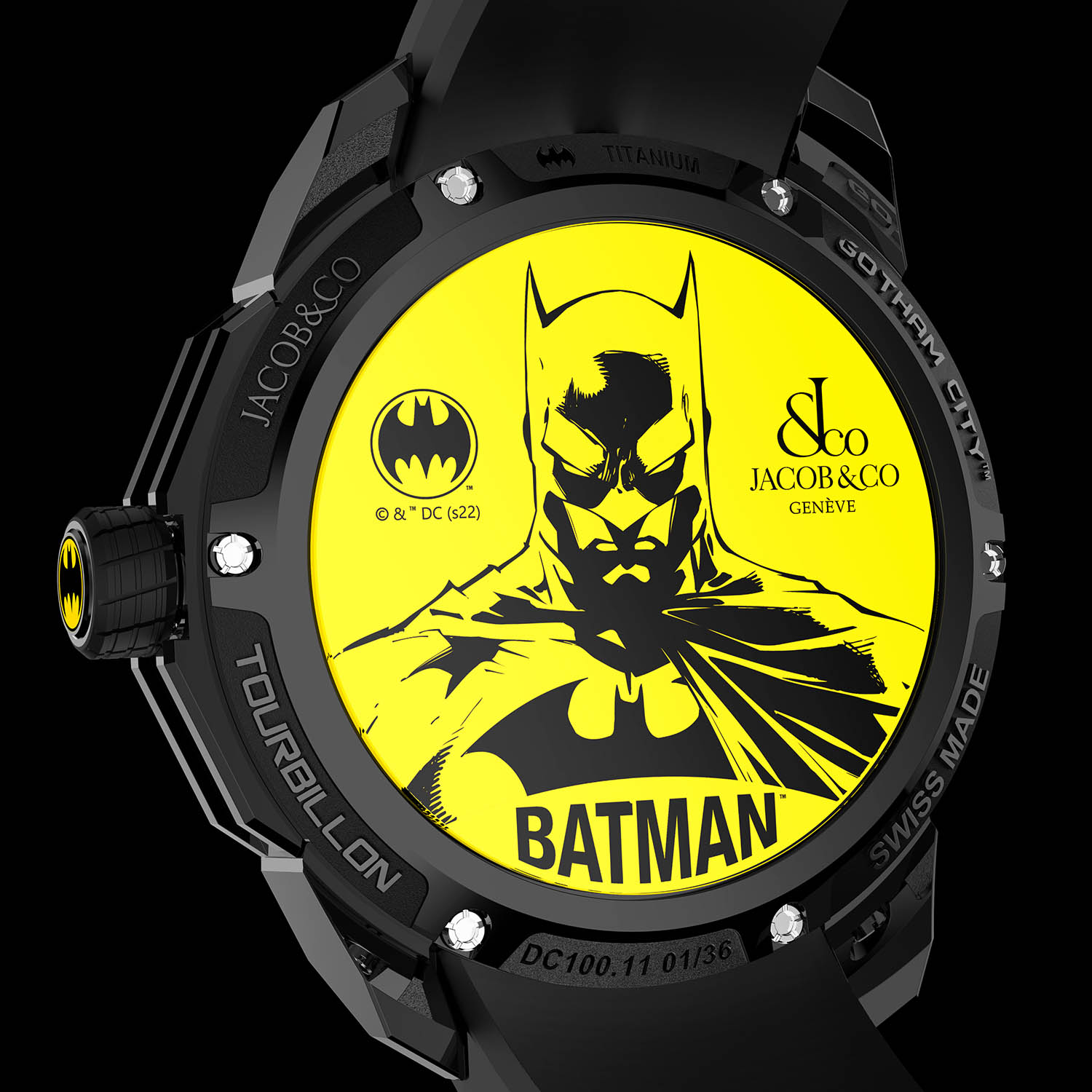 Cop this limited-edition Batman watch by Jacob & Co