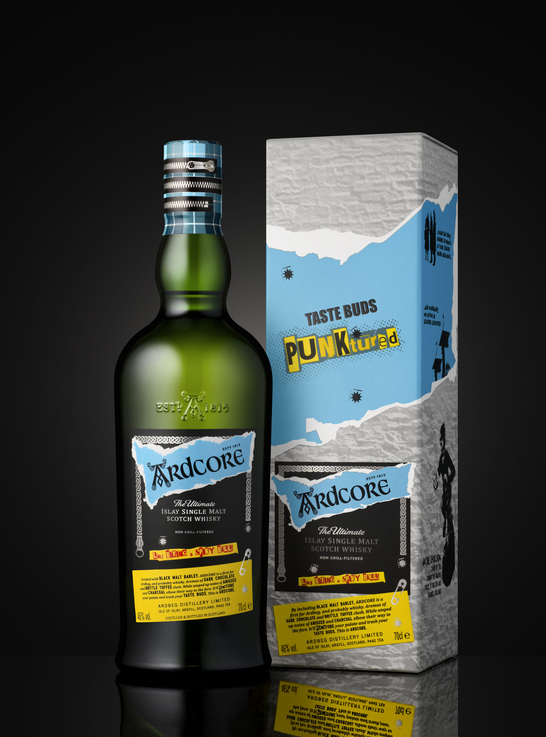 Whisky anarchy: Ardbeg releases limited-edition punk-themed Ardcore