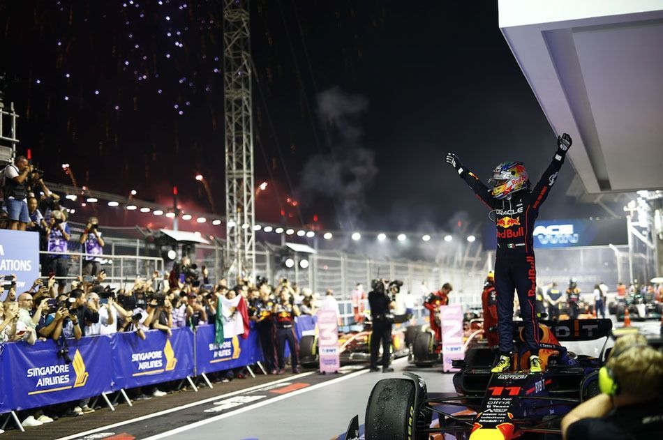 Red Bull's Sergio Perez Wins Dramatic Formula 1 Singapore Grand Prix
