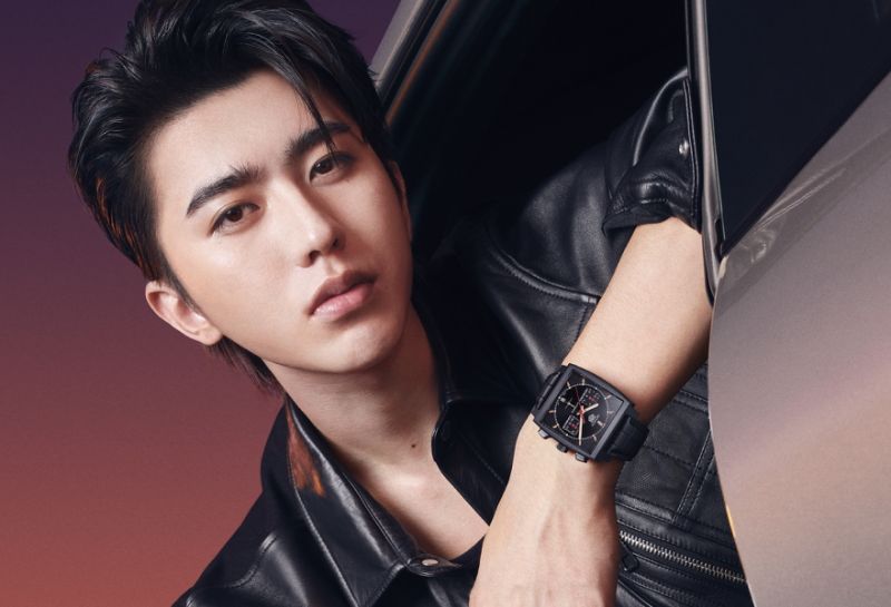 Cai Xukun Showcases The TAG Heuer Monaco