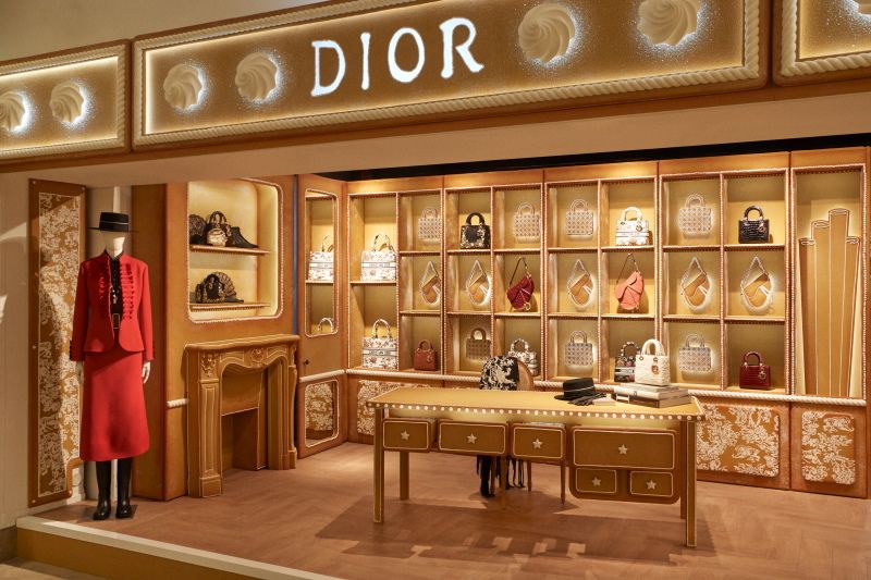 The Fabulous World Of Dior Brings Christmas Cheer To Harrods