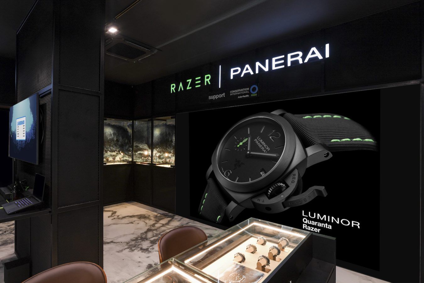 The Panerai Luminor Quaranta Razer Edition is Saving our Manta Rays