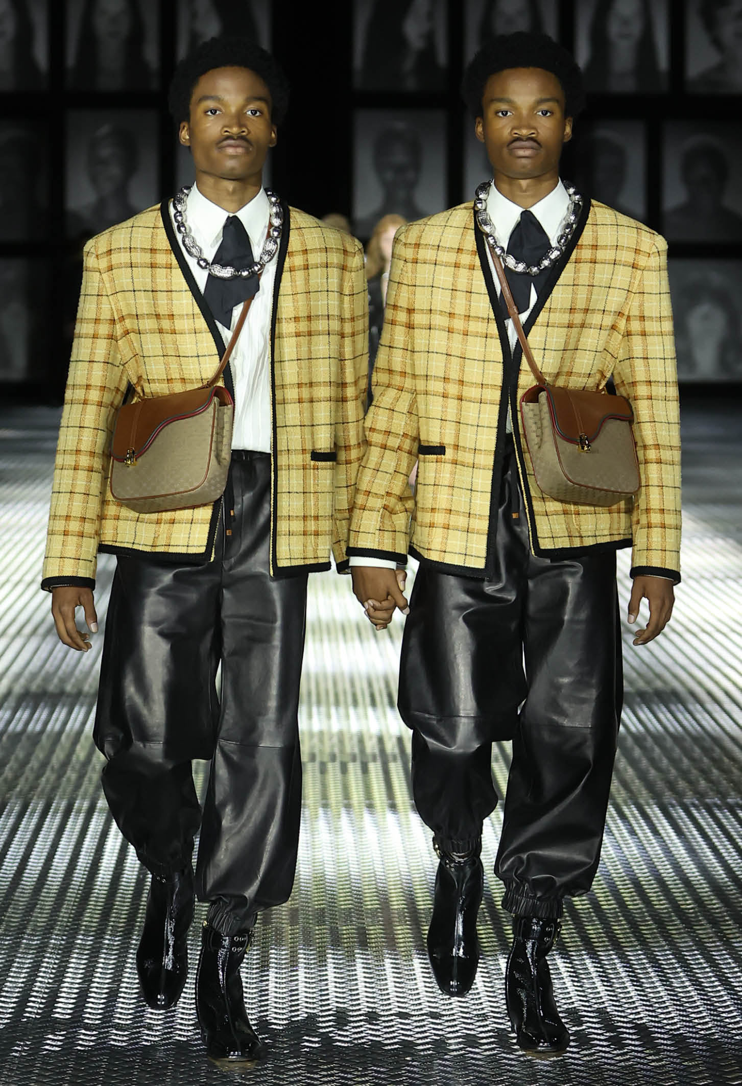 Twins Take The Stage For The Gucci Spring/Summer 2023