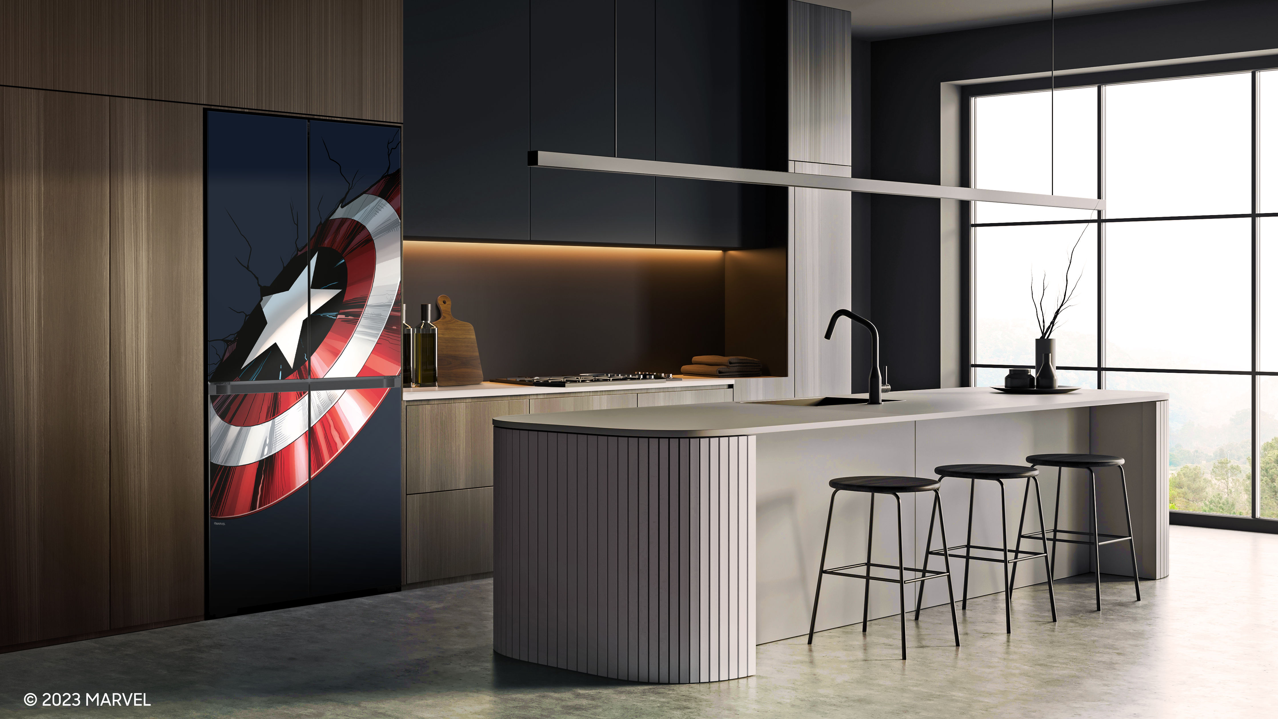 Samsung Singapore Adds Marvel Themed Bespoke Refrigerator Collection