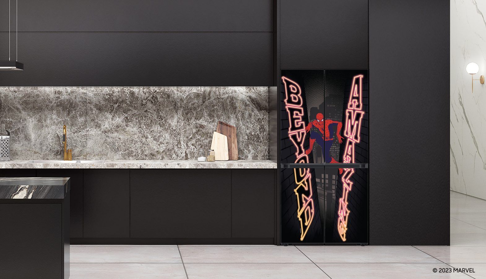 Samsung Singapore Adds Marvel Themed Bespoke Refrigerator Collection