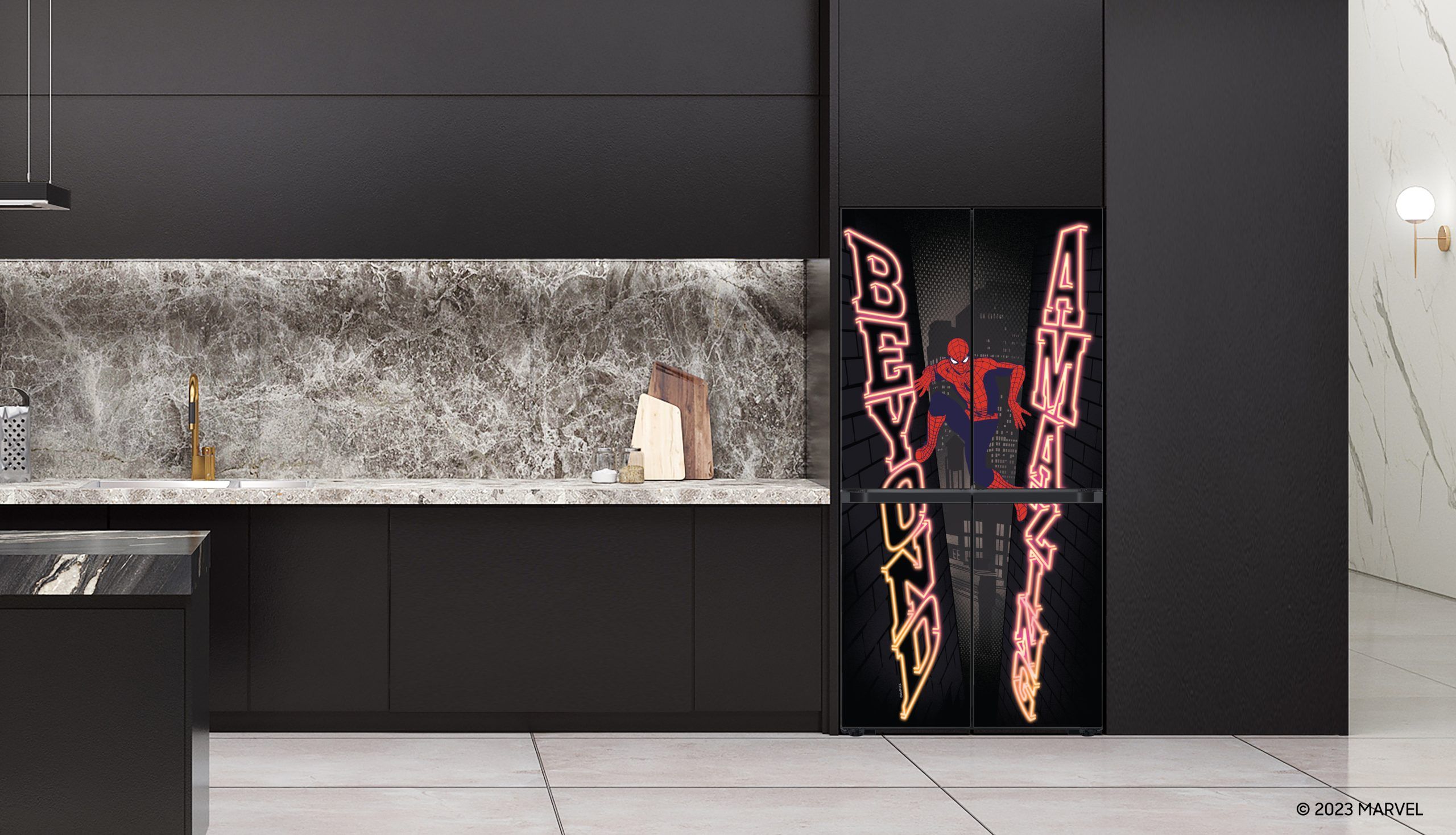 Samsung Singapore Adds Marvel Themed Bespoke Refrigerator Collection