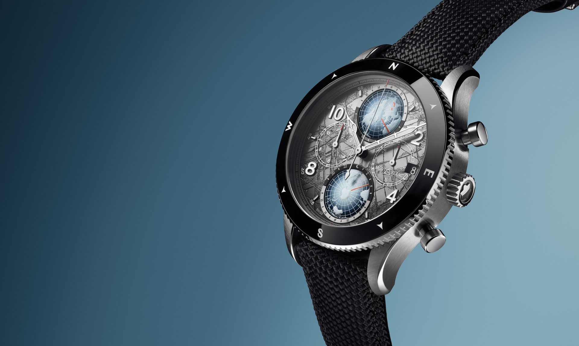 Montblanc 1858 Iced Sea Automatic Date Is Inspired By Glaciers