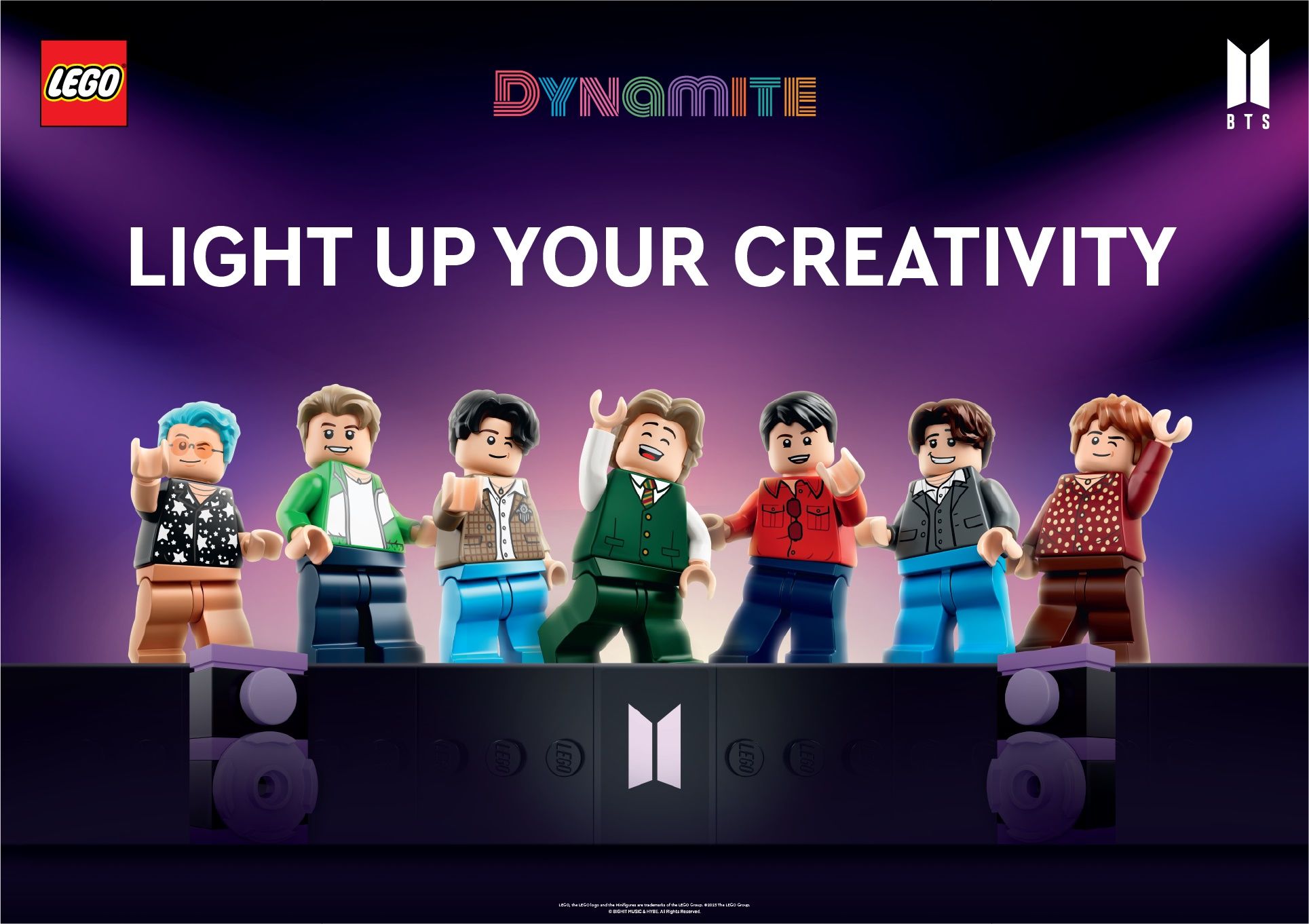 A LEGO BTS Dynamite Experience Is Taking Place In Singapore