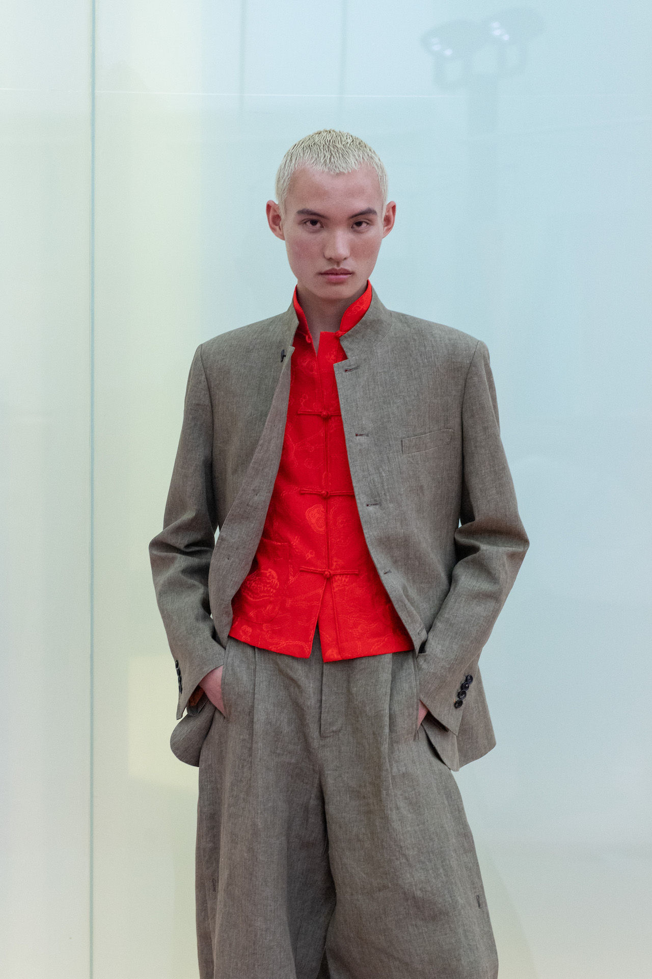 Shanghai Tang SS24 Menswear Modernised the Tang Jacket with History