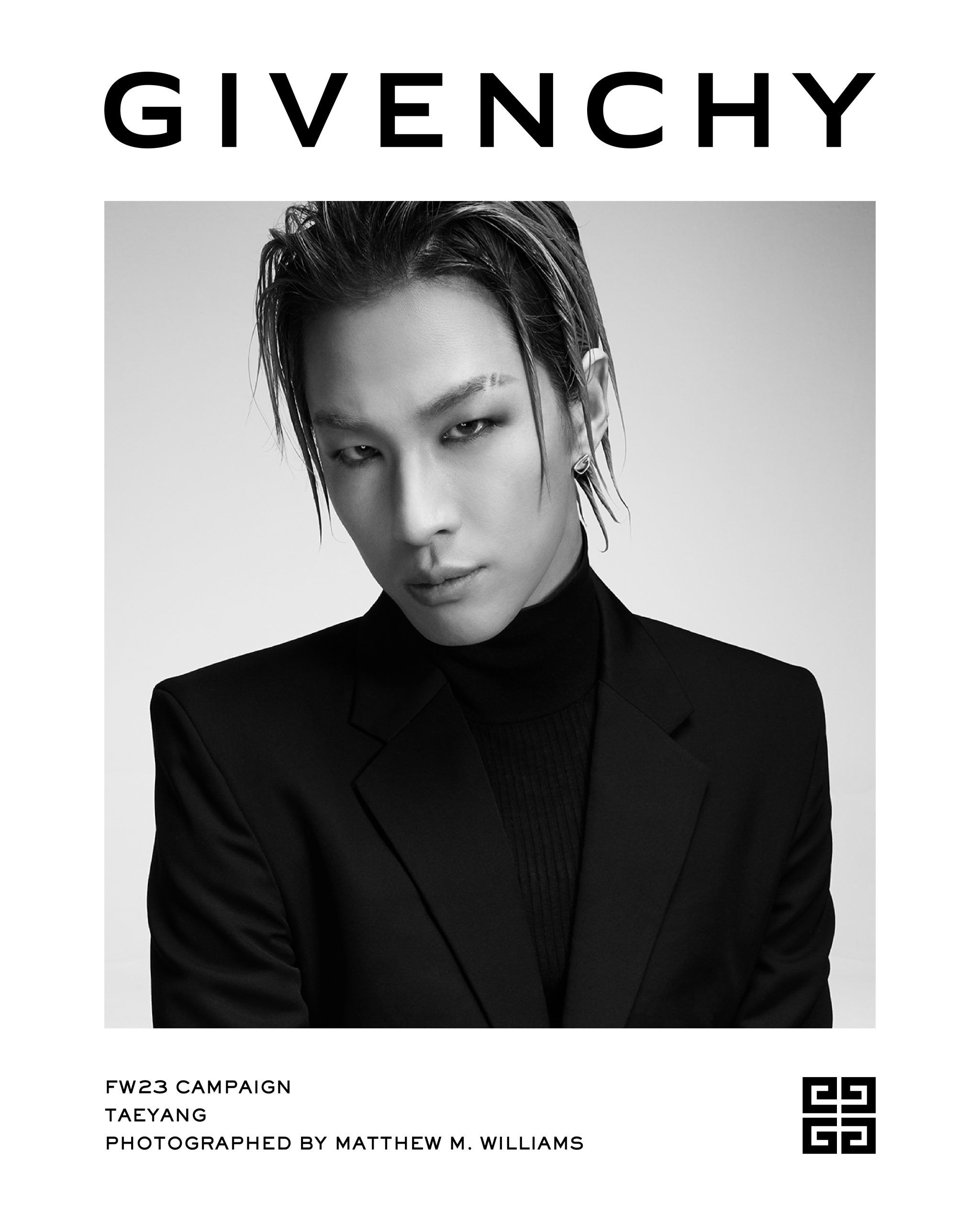 Taeyang Stars in Givenchy Fall Winter 2023 Campaign