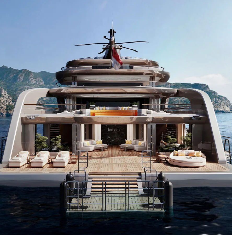 The T. Fotiadis 101-Metre Stardom Concept Superyacht Is Here