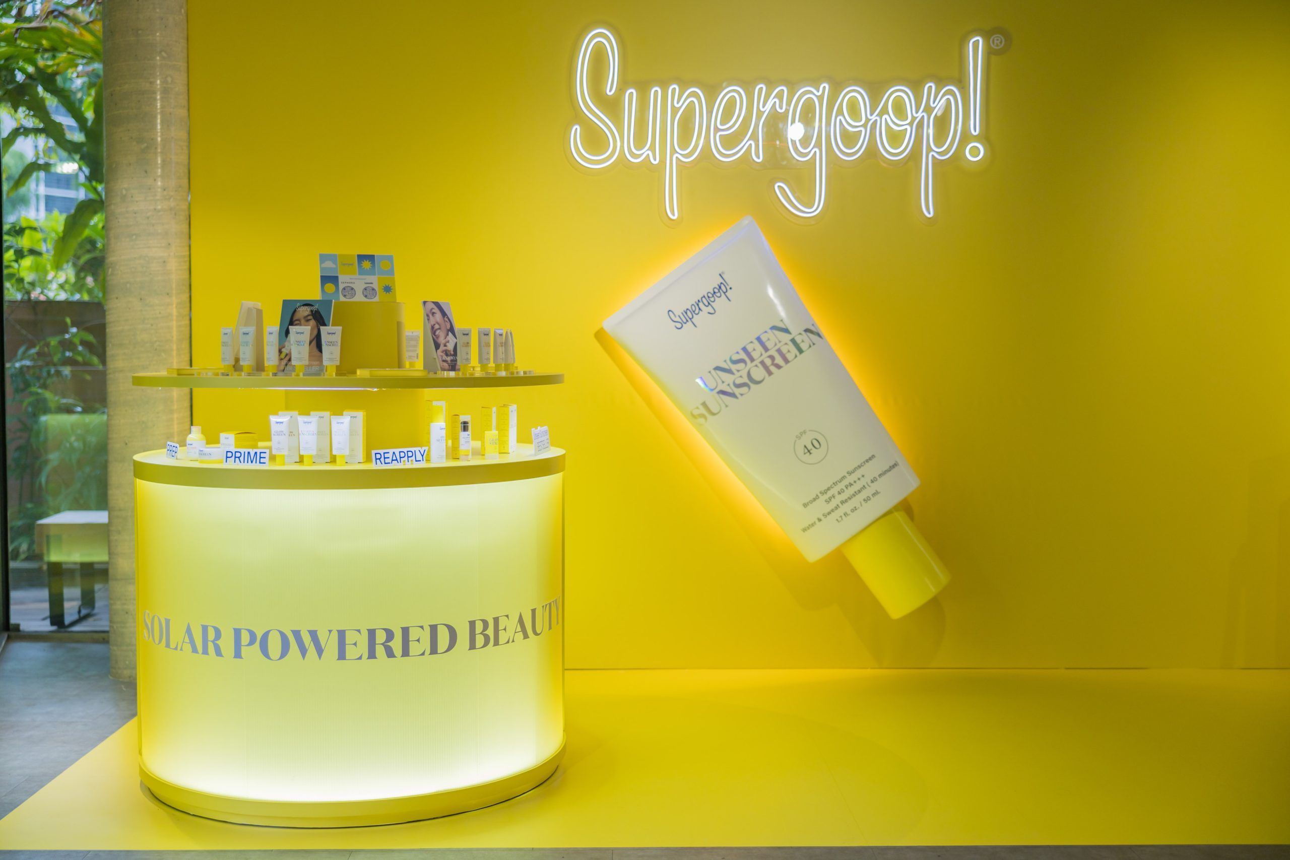 Supergoop! is having a Party at Design Orchard from 4 to 6 August
