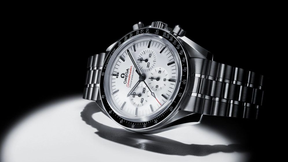 White Dial Omega Speedmaster Sported By Daniel Craig Released