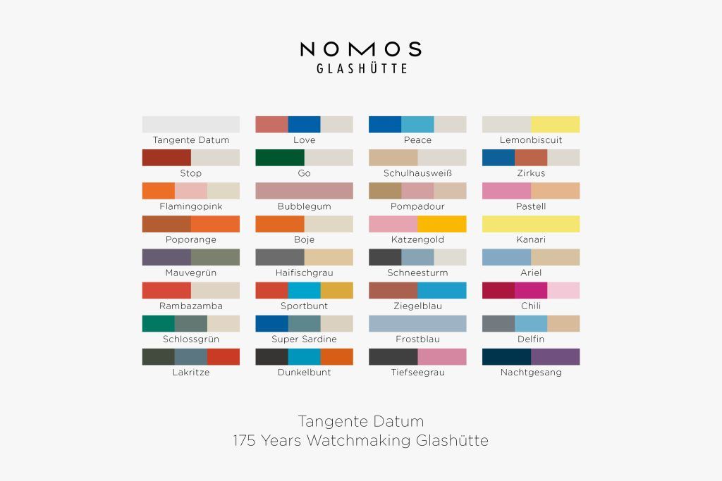 NOMOS Welcomes Colours For Its Iconic Tangente | AugustMan Singapore