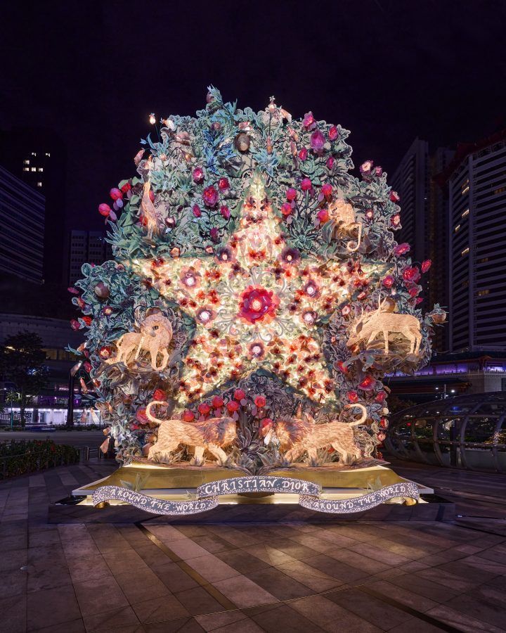 Dior Lights Up the Festive Sky with a Star | AugustMan Singapore