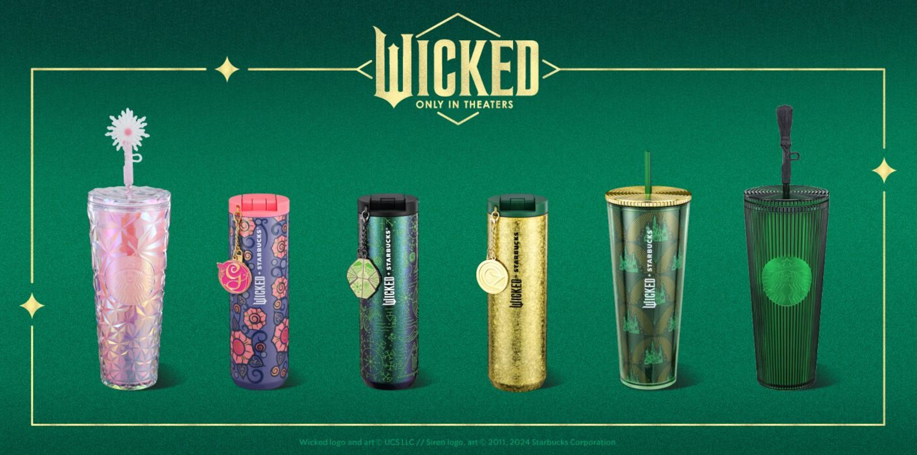 All About The New Starbucks ‘Wicked’ Merch Launching This November