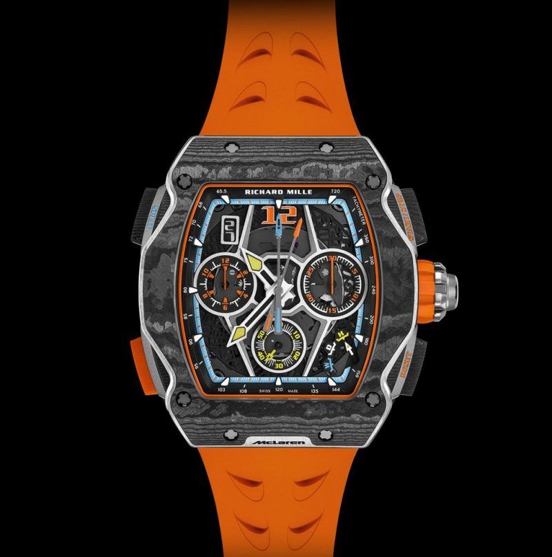 A look at the latest Richard Mille x McLaren watch - Augustman SG