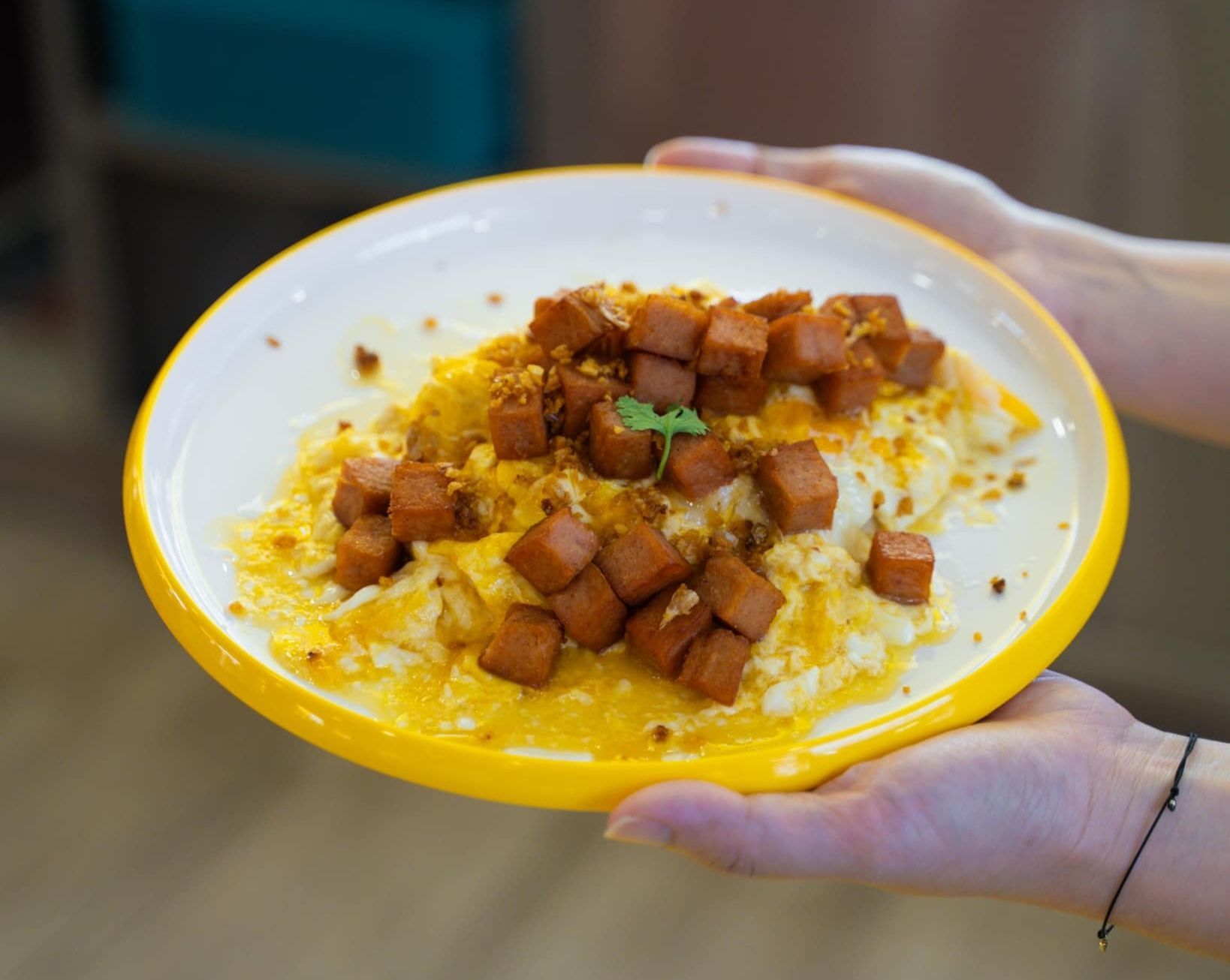 Taste The Viral TikTok Thai Egg Rice Dish At Running Egg Singapore