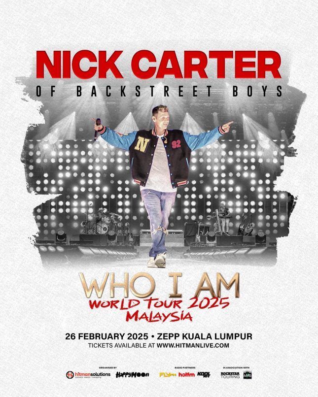 All About The Nick Carter 2025 Concert In Malaysia – Augustman SG