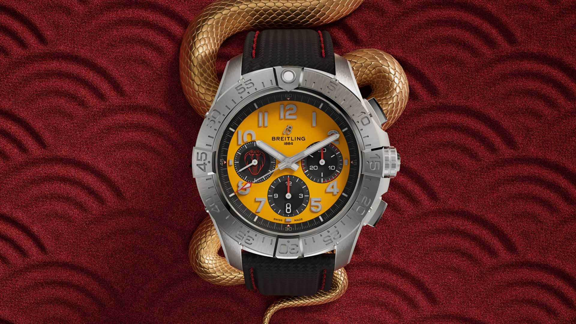Meet The Breitling Avenger B01 Chronograph 44 Cobra | AugustMan Singapore
