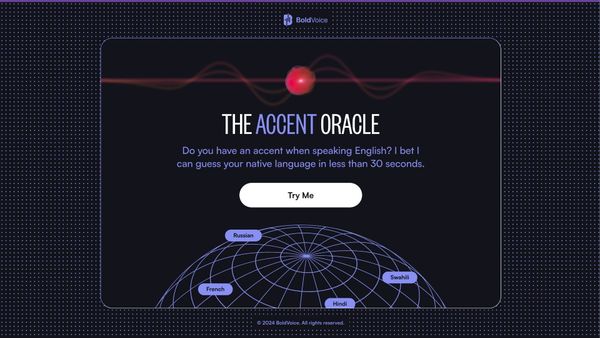 All About The Viral AI BoldVoice Accent Oracle - Augustman Singapore