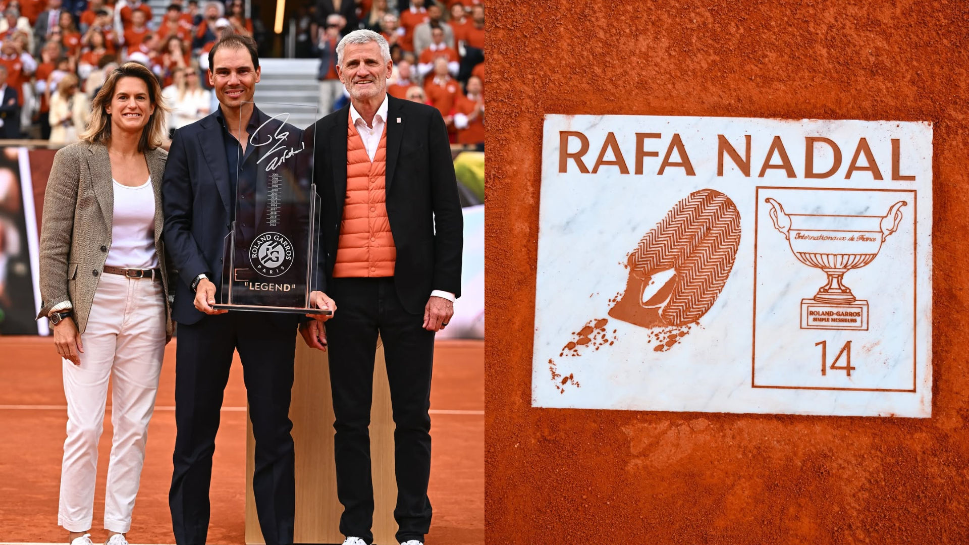 The tribute for Rafael Nadal on his retirement | Augustman SG