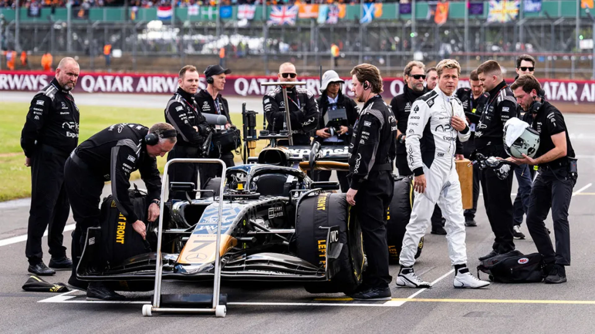 APXGP team and its members from the F1 movie | Augustman SG