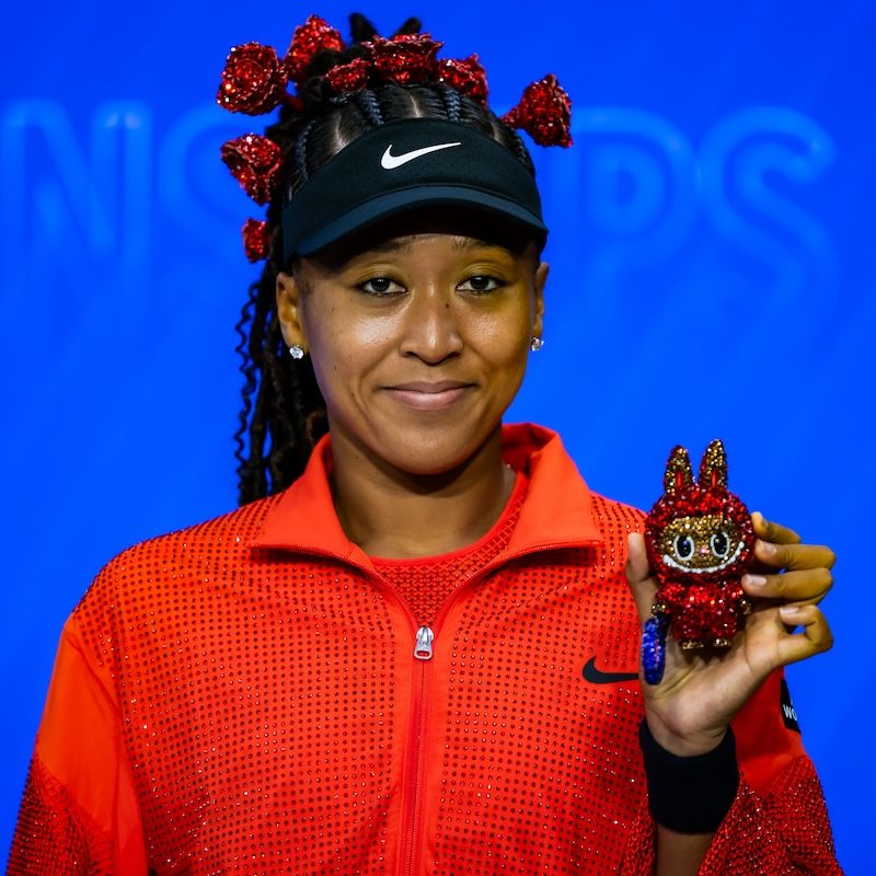 Naomi Osaka, Simone Biles and athletes who like to collect Labubu