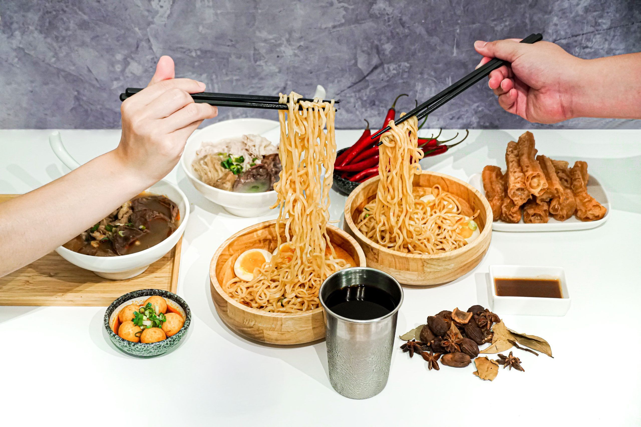 Spicy Noodle Debuts Xiao Hun Mian At Raffles City Singapore