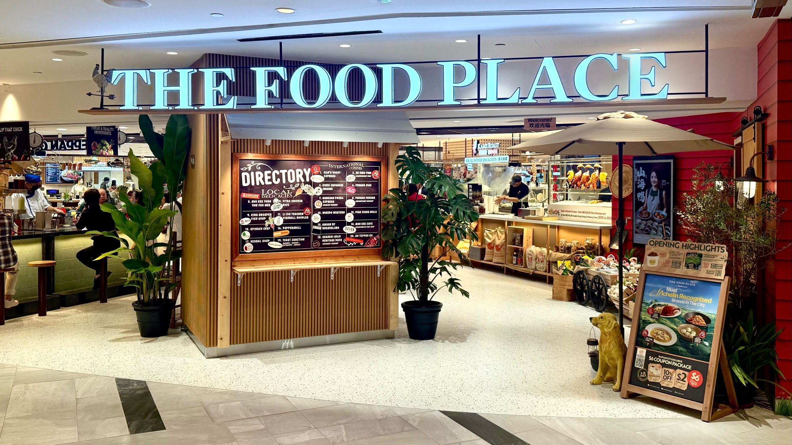 What's New At The Food Place Food Court In Raffles City?