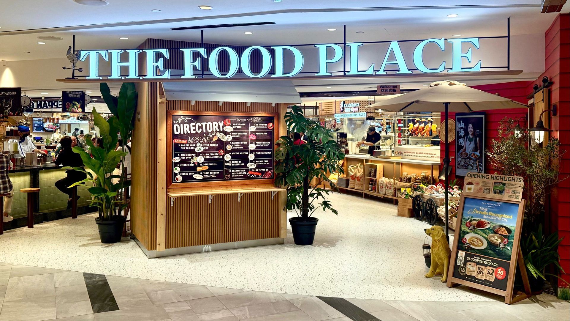What's New At The Food Place Food Court In Raffles City?