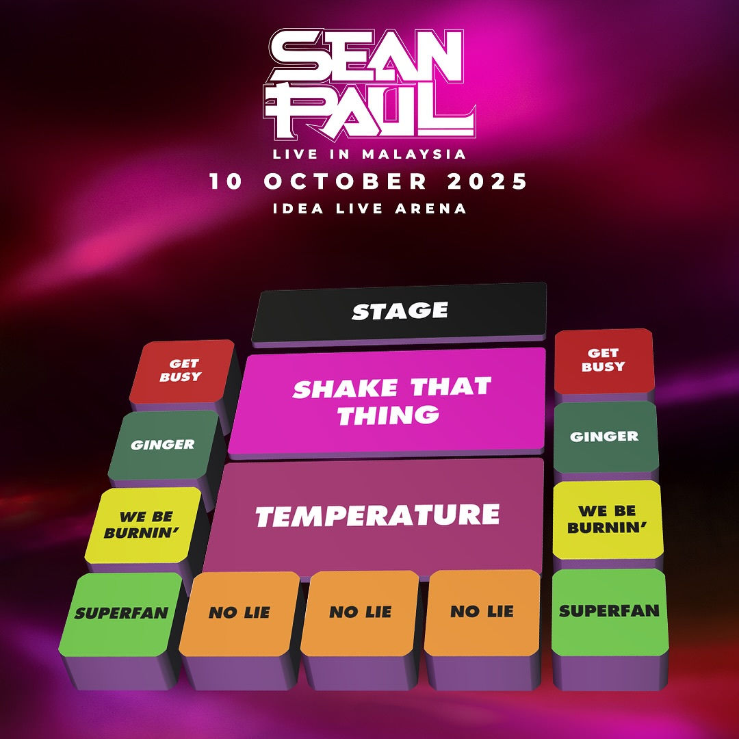 All About The Sean Paul Malaysia Concert In 2025 | Augustman SG