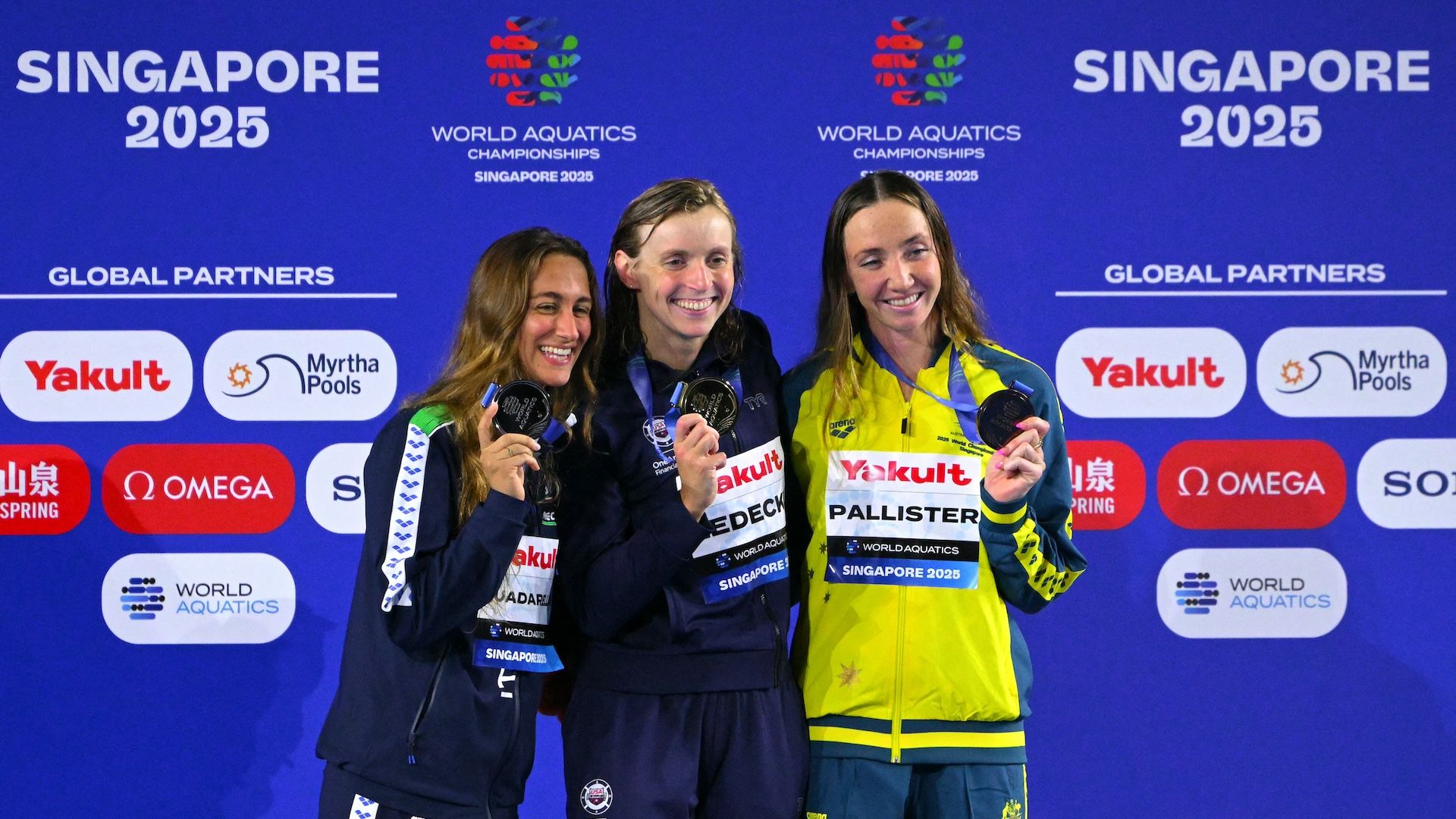 Katie Ledecky triumphs at World Aquatics Championships 2025