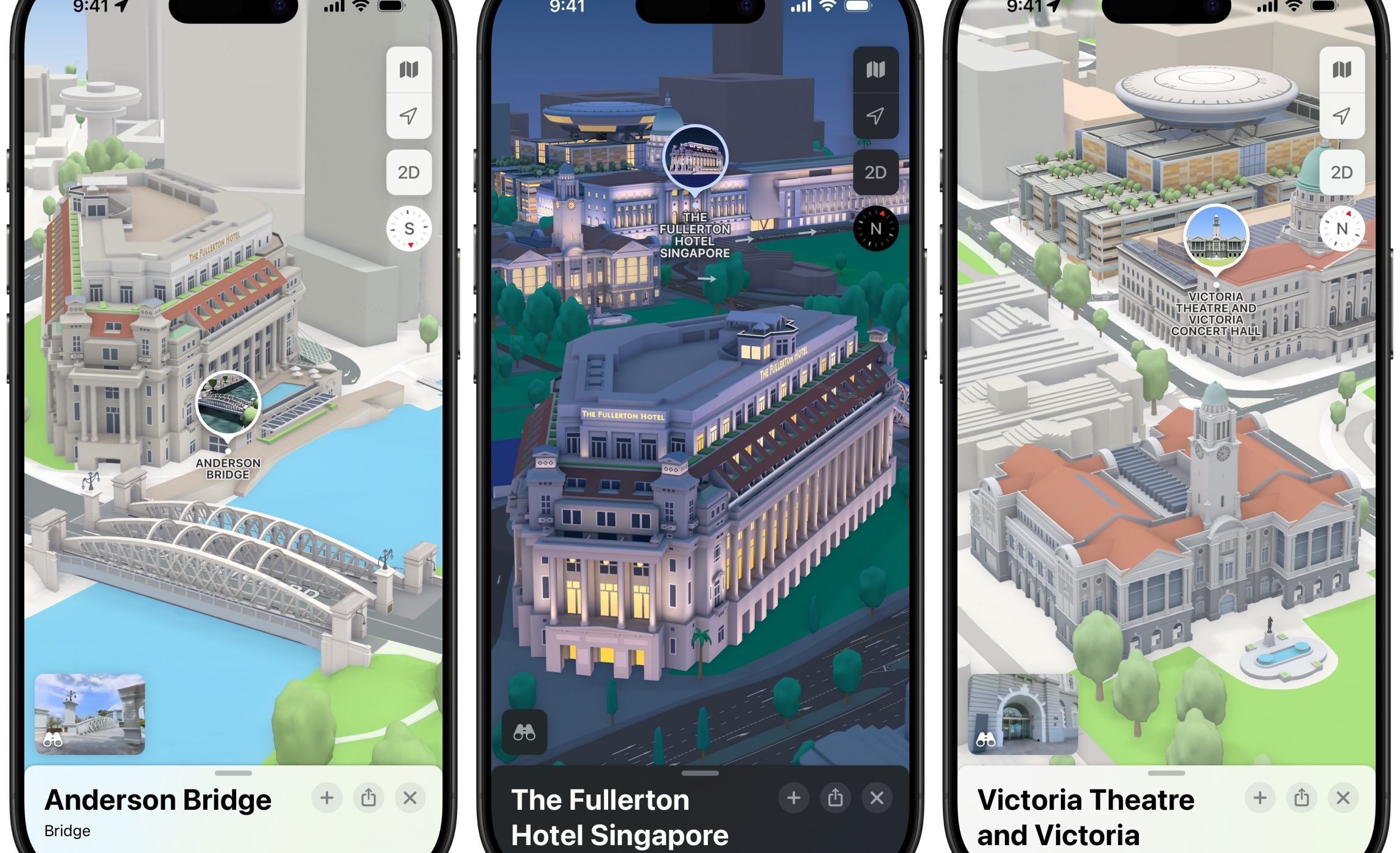 Singapore Gets The Detailed City Experience Apple Maps Update