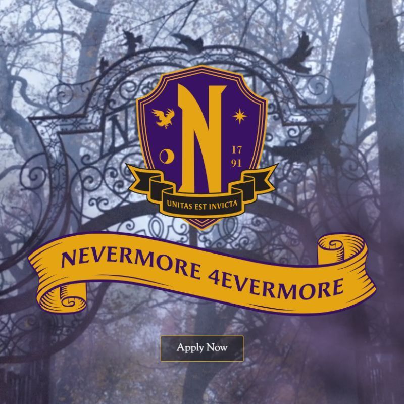 Nevermore Academy Wednesday Outcast Quiz | Augustman SG