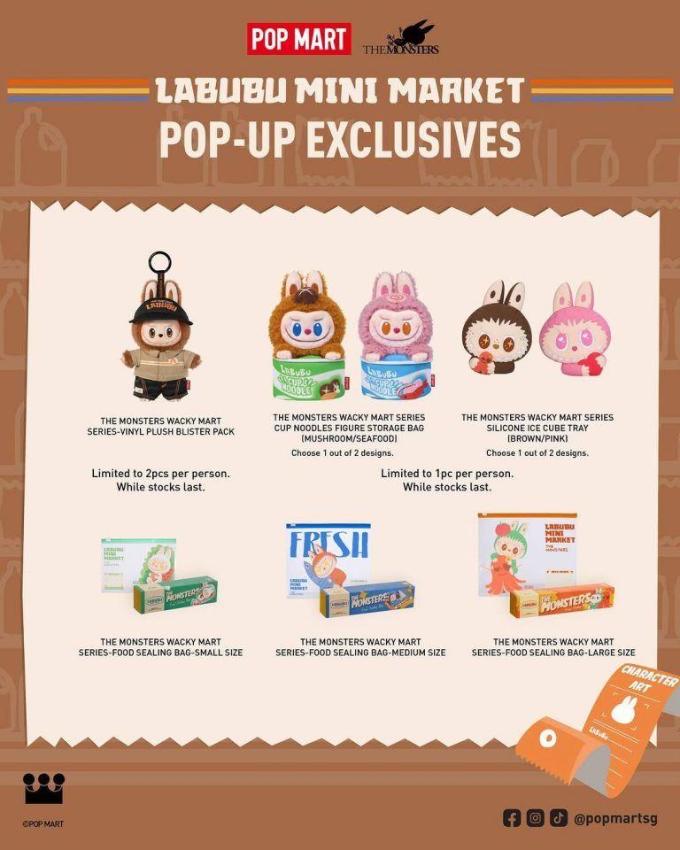 All About The Labubu Pop-Up Event At VivoCity Singapore