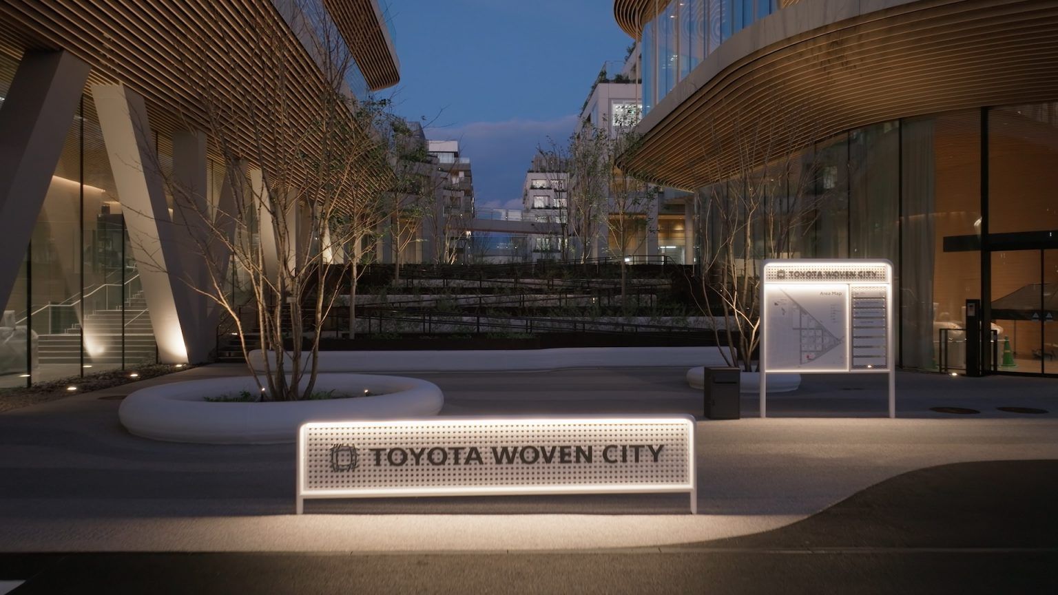 Inside Toyota Woven City, a futuristic Japanese village with robots