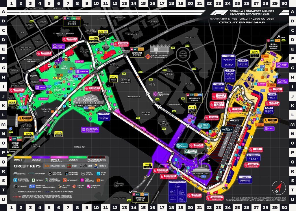 A Complete Guide To The Formula 1 Singapore Grand Prix 2025