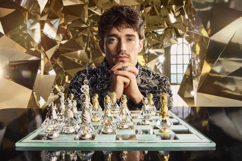 Chivas Regal unveils Crystalgold with F1 driver Charles Leclerc