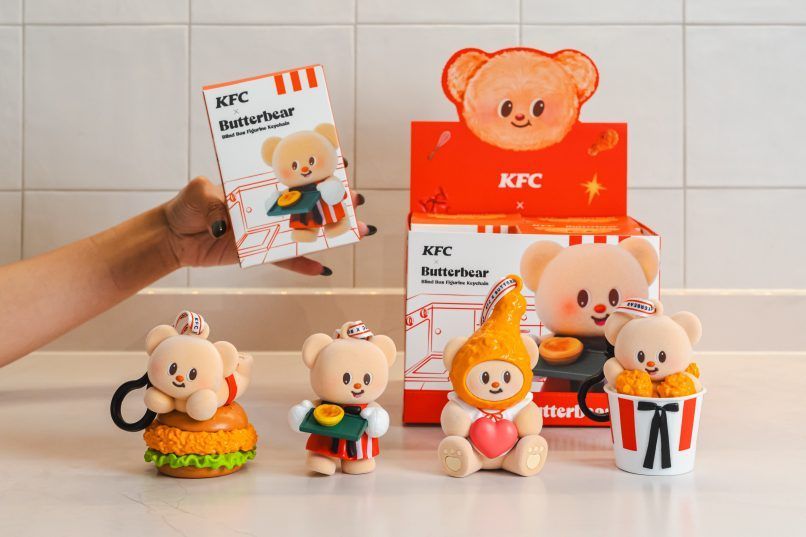 KFC x Butterbear collaborate for Thai-Thai saucy chicken menu